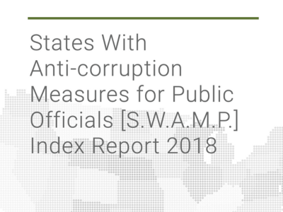 States With Anticorruption Measures for Public Officials (SWAMP Index ...